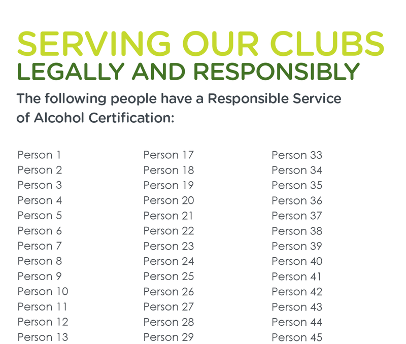 Editable RSA posters - Good Sports