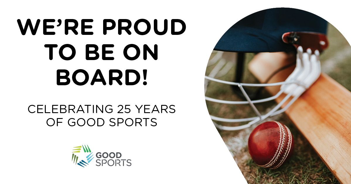 Celebrating 25 Years of Good Sports social media share kit - Good Sports